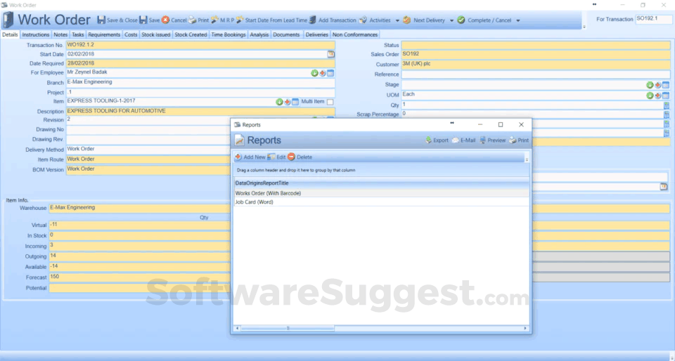 E-Max ERP - Pricing, Features, and Details in 2025